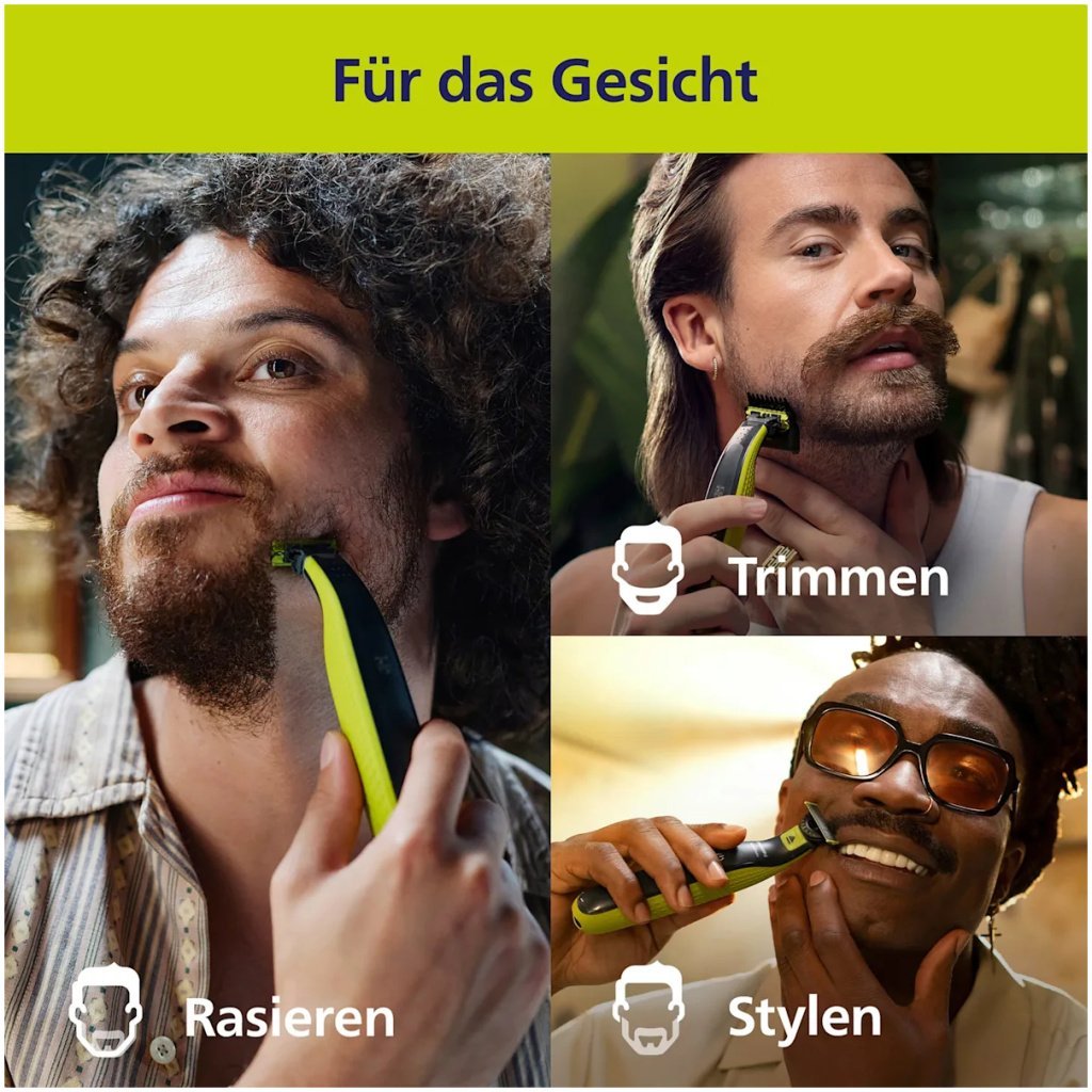 Philips OneBlade 360 Face & Body Elektrisch Scheerapparaat Gezicht ...
