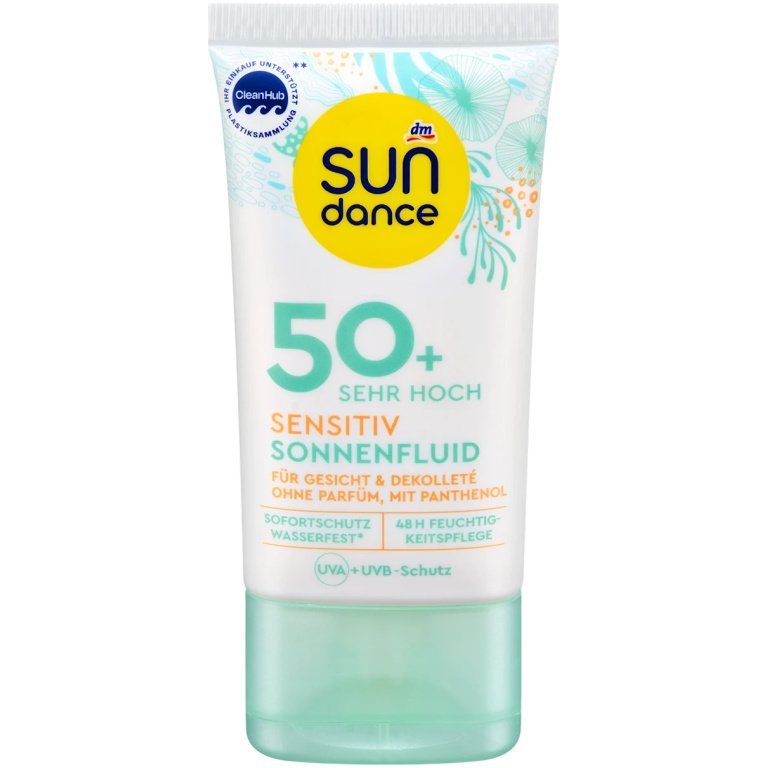 SUNDANCE Zonnefluid Gezicht Sensitiv SPF 50 – GoedkopeActies.nl